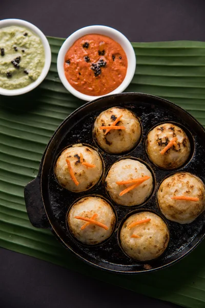 South indian popular food Appe or Appam or Rava Appe — Stock Photo ...