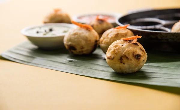 South indian popular food Appe or Appam or Rava Appe — Stock Photo ...