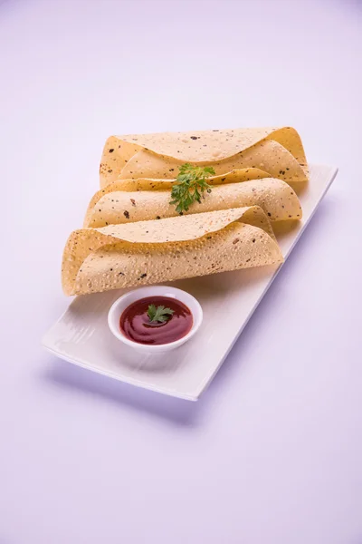 Papadom Stock Photos, Royalty Free Papadom Images | Depositphotos