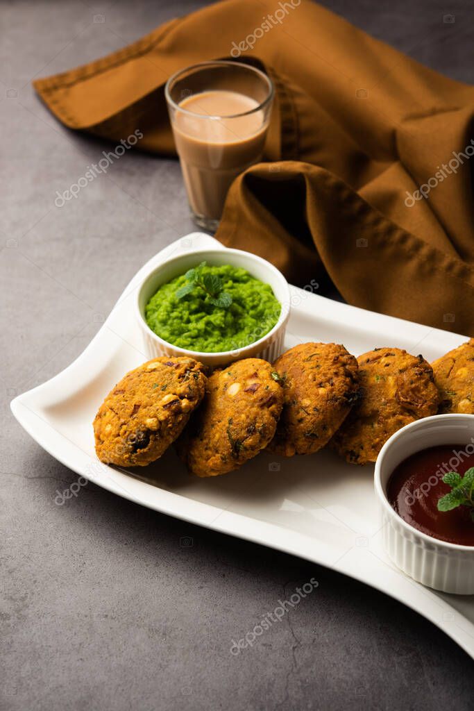 Masala Chana Dal Vada o Parippu o Paruppu Vadai es una receta de ...