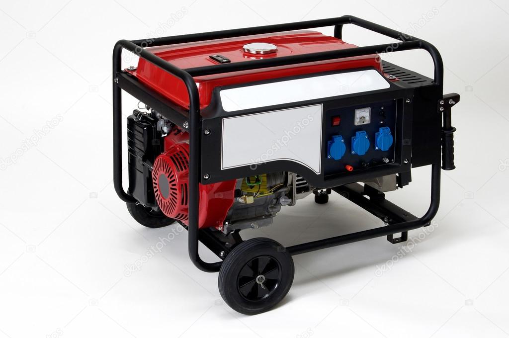 Portable Electric Generator isolated — Stock Photo © MariaiC #83061894