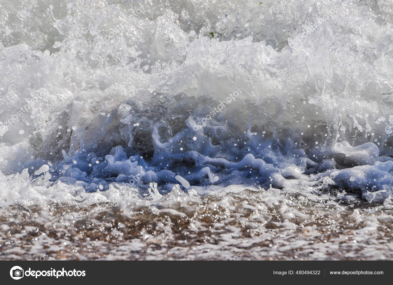 Ocean Waves Sea Foam Water Splash — Stock Photo © marchevcabogdan ...