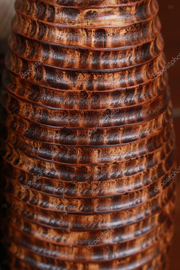 Handcrafted Coconut shell vase - Textures Stock Photo by ©funfunphoto ...