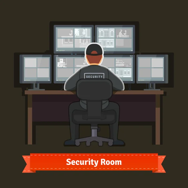 Security room Stock Vectors, Royalty Free Security room Illustrations ...