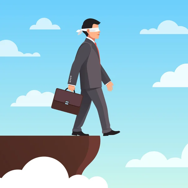 ᐈ Person walking off a cliff stock vectors, Royalty Free walk off cliff ...