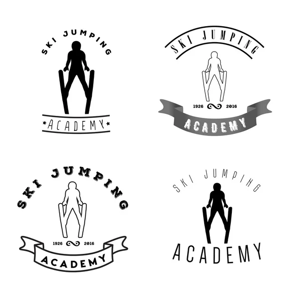 Pictures: long distance running | Set of marathon logotypes, long ...