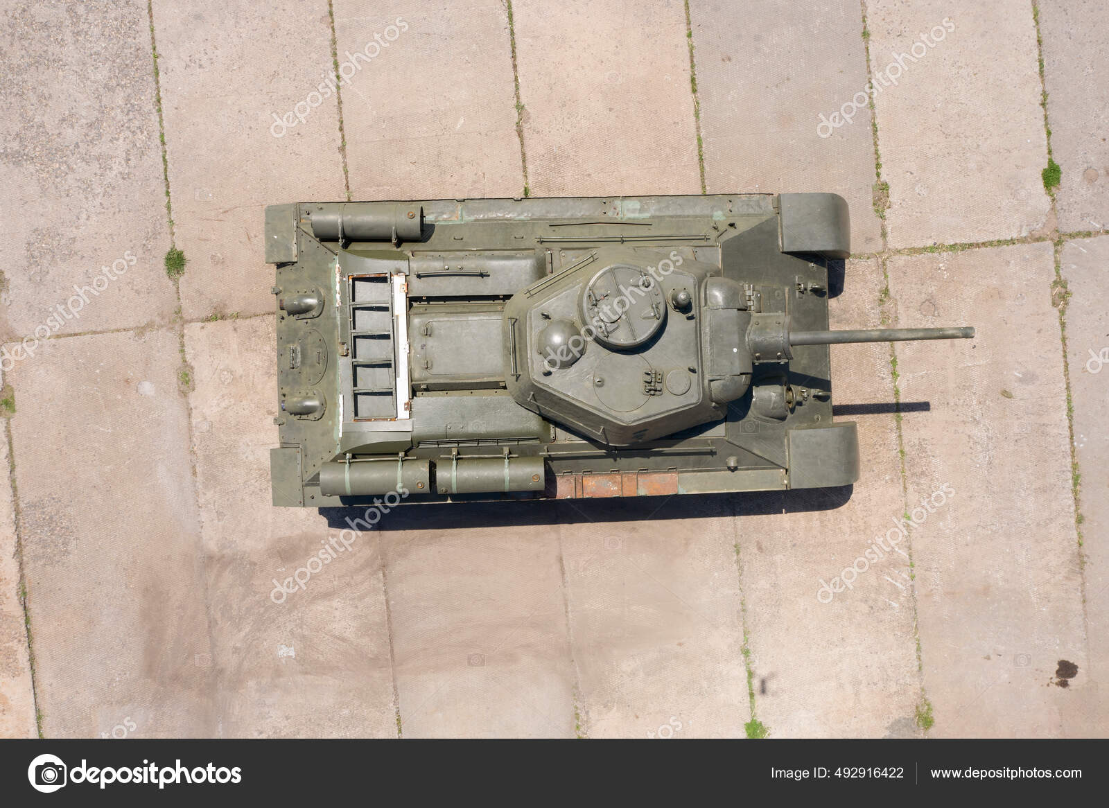 Top View Tank Park — Stock Photo © vad_1 #492916422