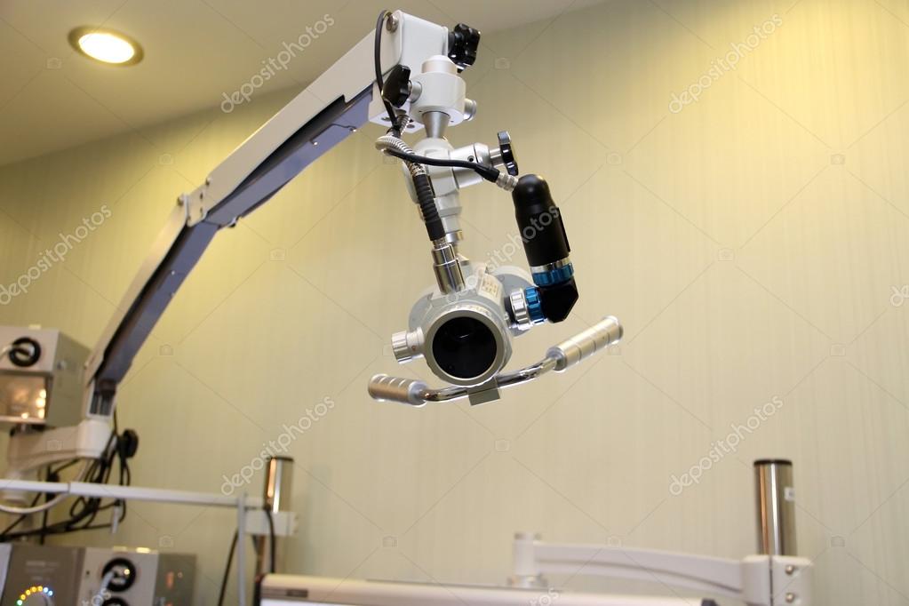 Professional EVO ENT Workstation. Medical light equipment. Stock Photo ...