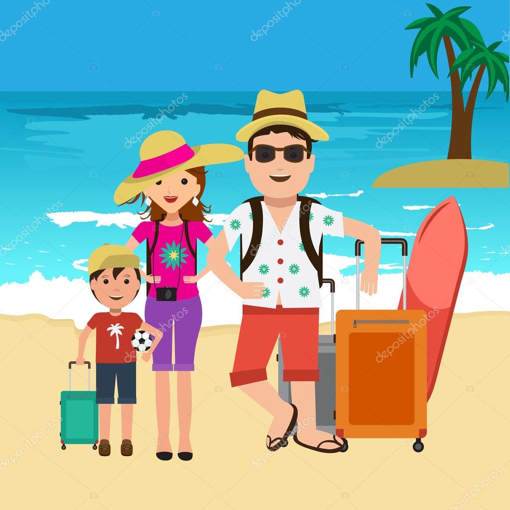 Family Vacation Clipart