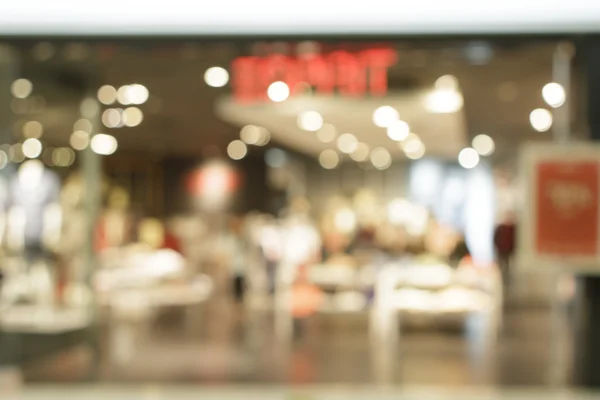 Department store. Defocused blur background. — Stock Photo © nattstudio ...