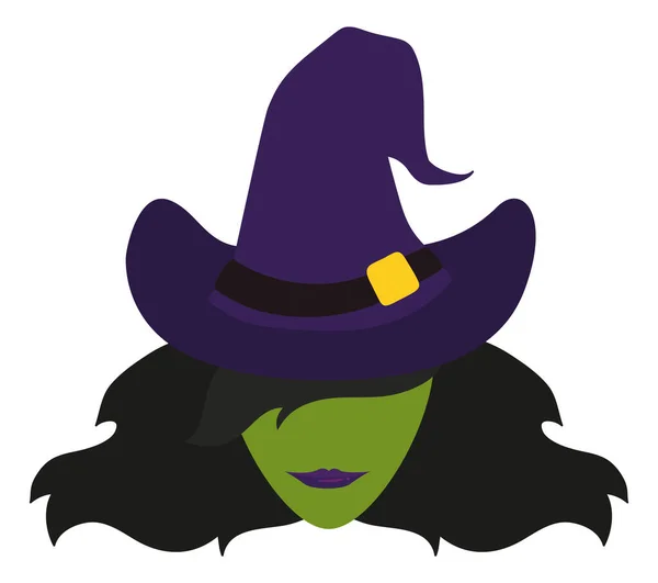 Halloween Witch Face Clip Art
