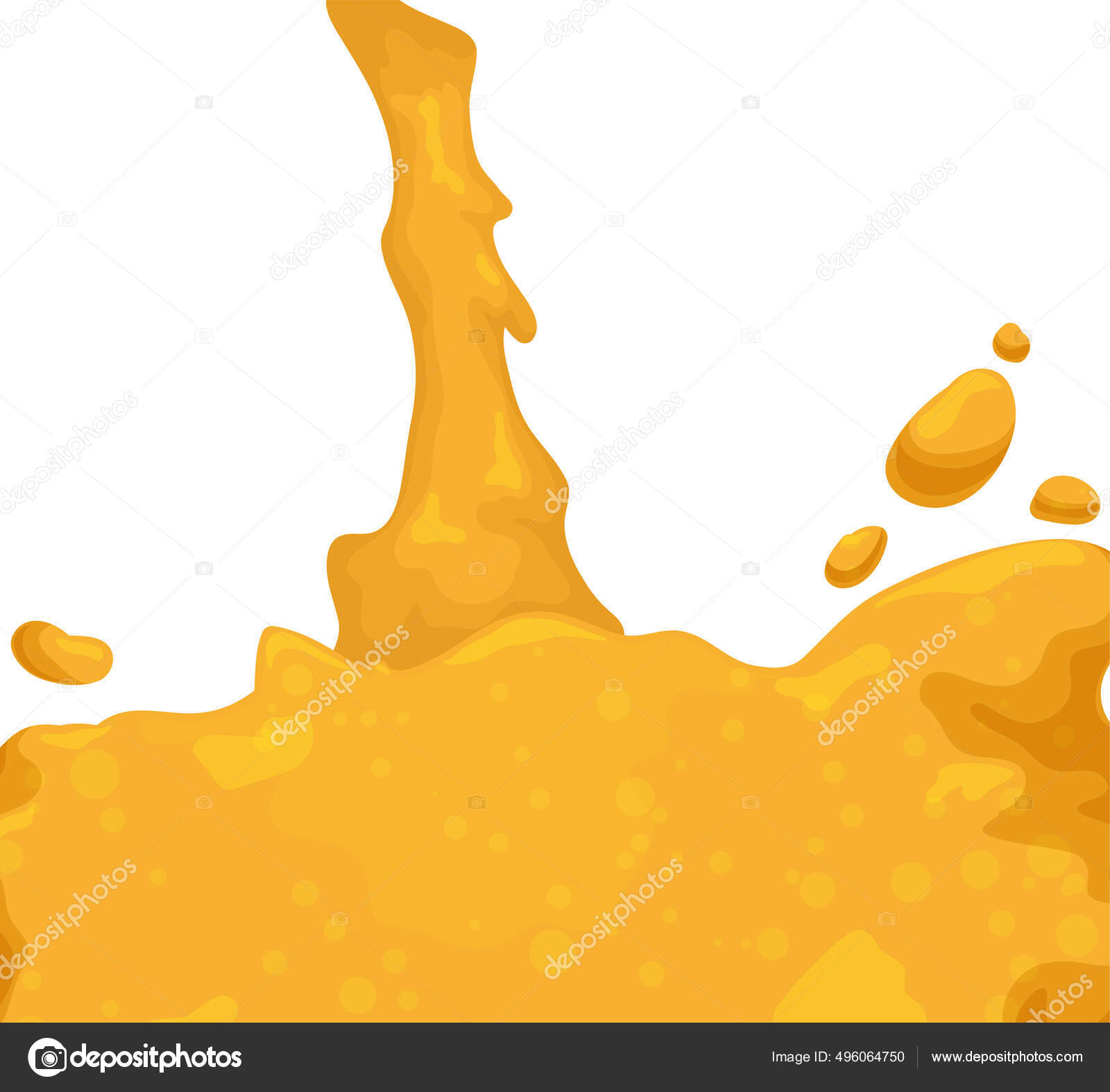 Tampilan Close Dari Menuangkan Bir Pirang Gelembung Dan Beberapa Tetes ...