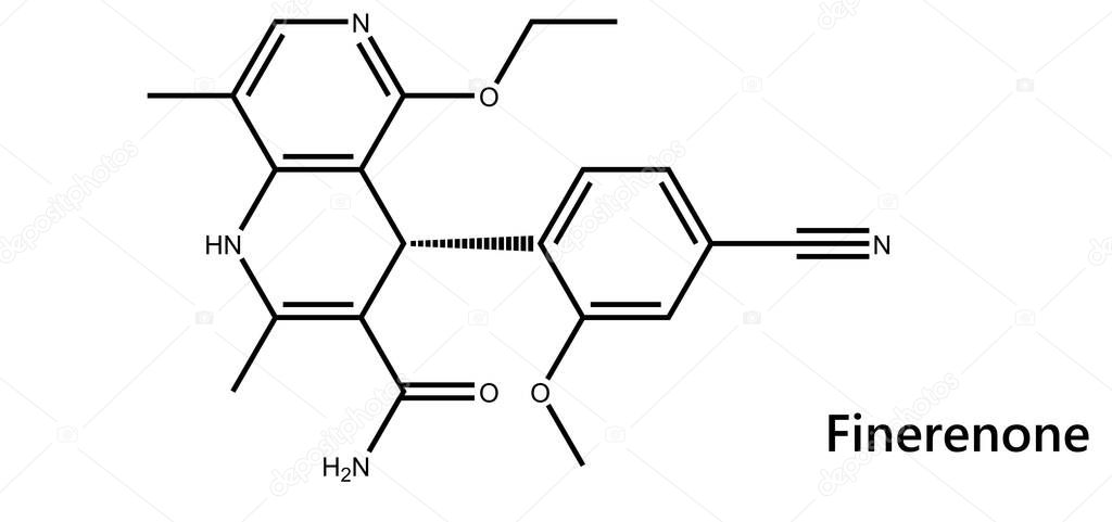 Finerenone, es un medicamento utilizado para reducir el riesgo de ...