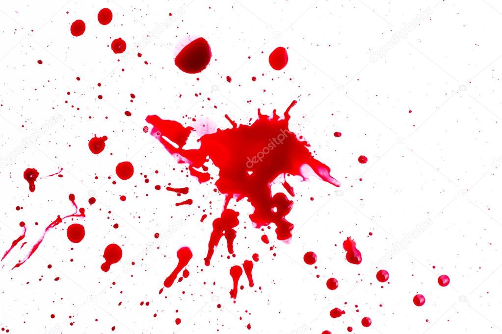 Real Blood Splatter Wallpaper