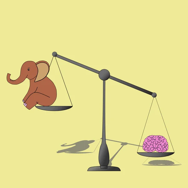 ᐈ Elephant on scale stock vectors, Royalty Free elephant on scale ...