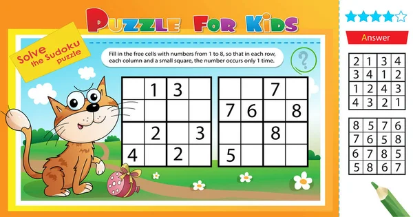 Sudoku puzzle Vector Art Stock Images | Depositphotos