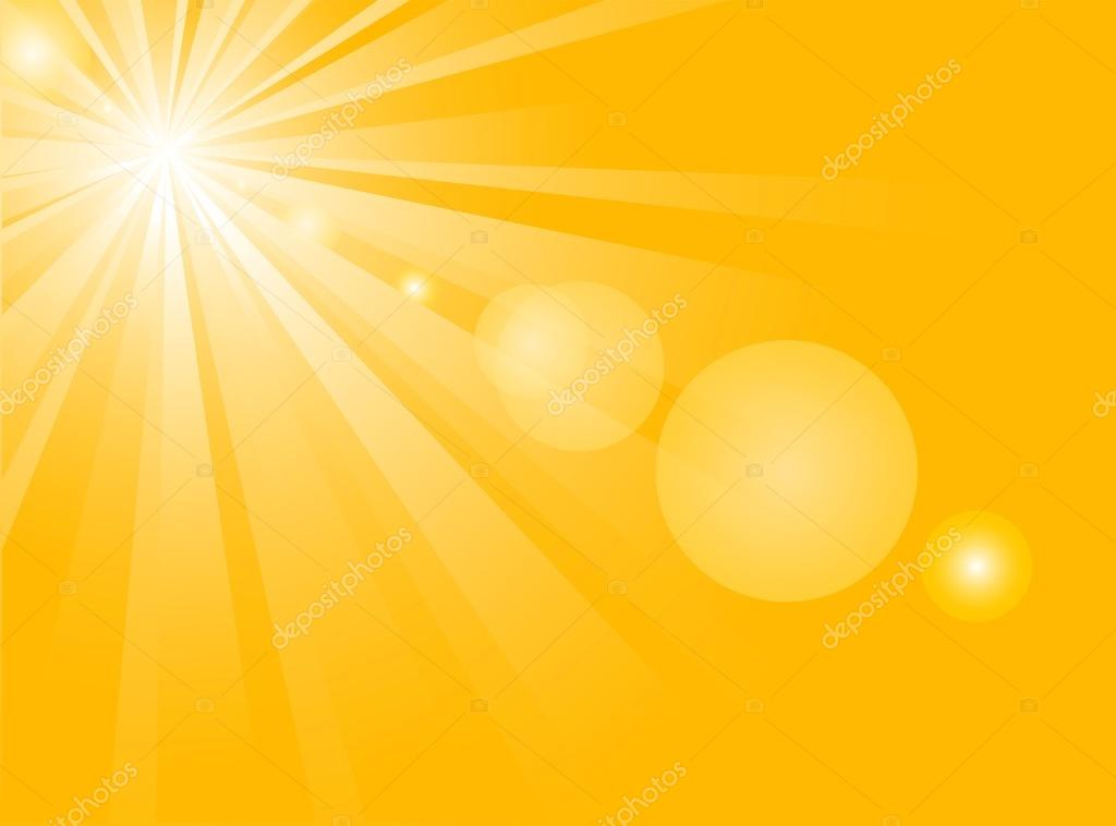 Background with hot summer sun Stock Vector Image by ©handdraw #83353032