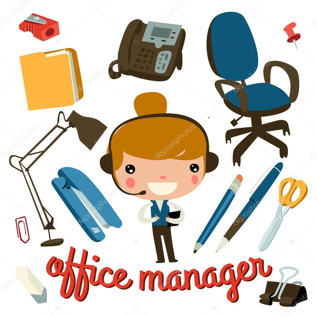Office Manager Clipart