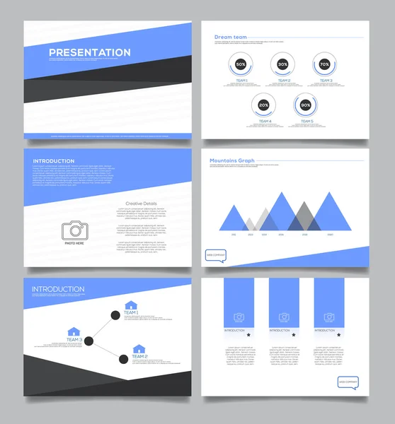 100,000 Plantilla presentación ejecutiva Vector Images | Depositphotos