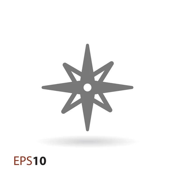 North star icon for web and mobile — Stock Vector © TogrulBabayev #96191026