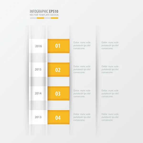Timeline vector design 4 item black and white color Stock Vector Image ...