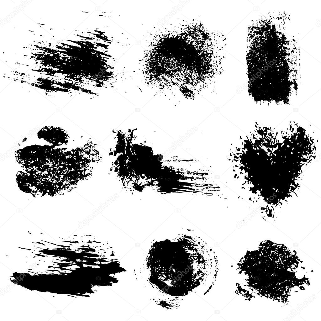 Brush Splatter Vector