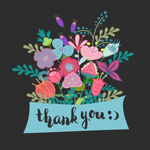 6,235,536 Thank you flowers Vector Images | Depositphotos