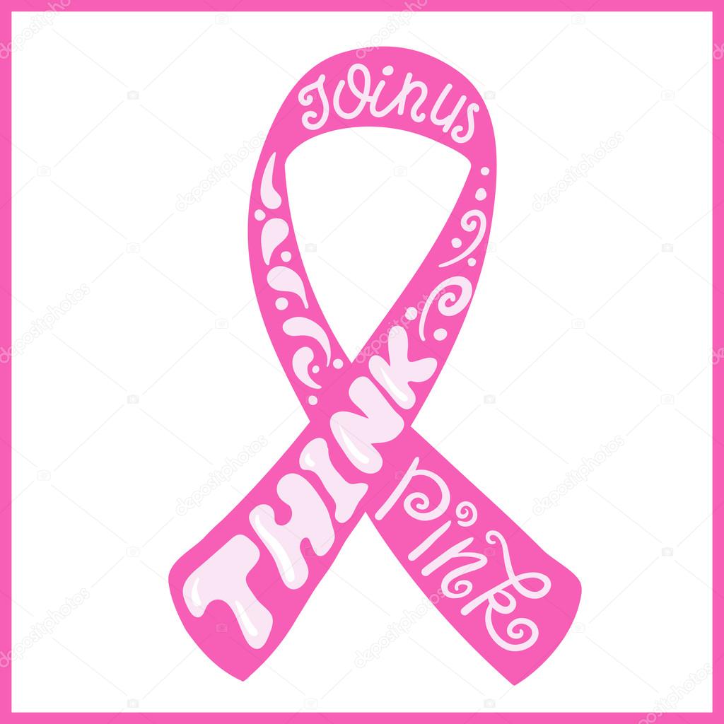 Think Pink Ribbon