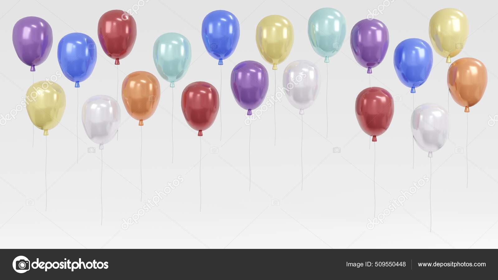 Rendering Stack Coins Balloons Taking Coin Air Background Concept ...