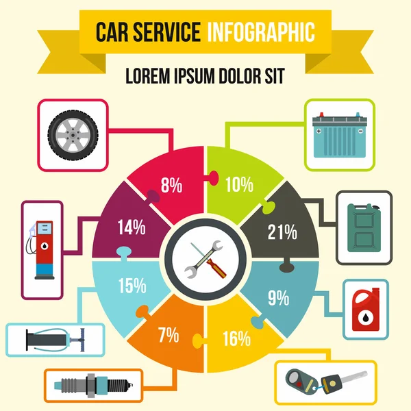 Car dealer infographic Vector Art Stock Images | Depositphotos
