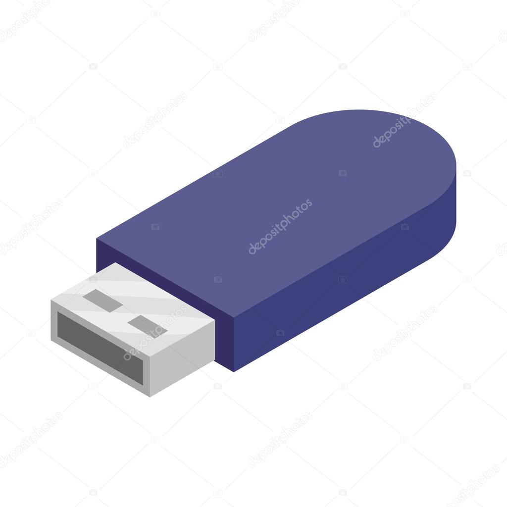 Vetor De Unidade Usb