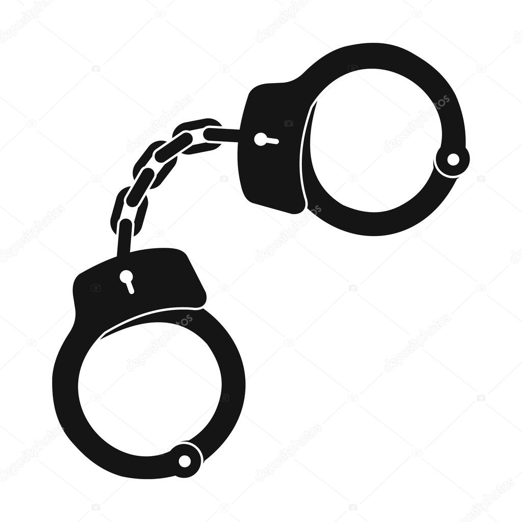 Handcuffs icon, simple style Stock Vector Image by ©juliarstudio #105900666