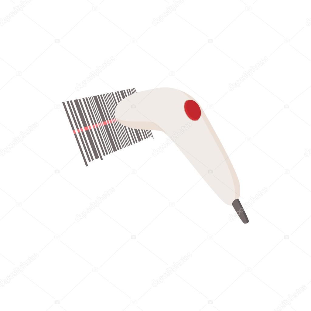 Barcode scanner icon, cartoon style Stock Vector Image by ©juliarstudio ...