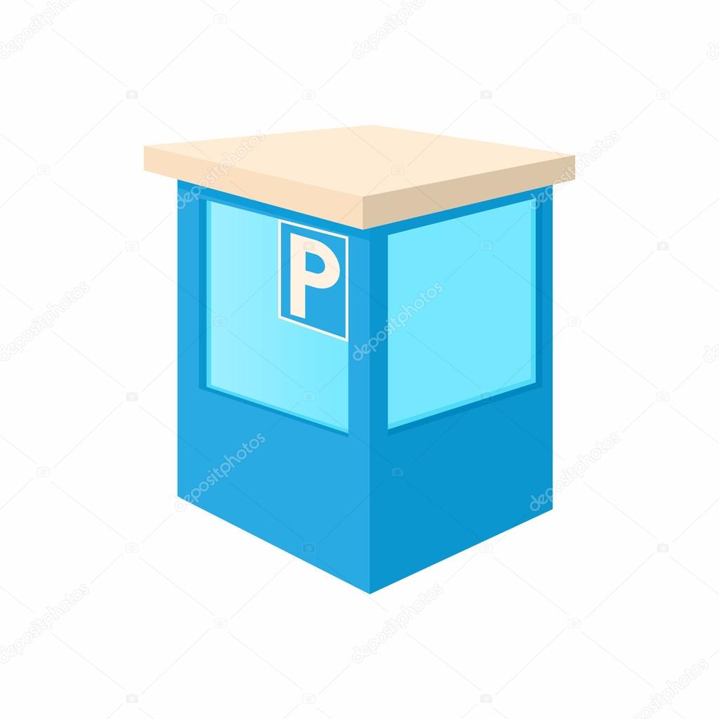 Parking toll booths icon, cartoon style Stock Vector by ©juliarstudio ...