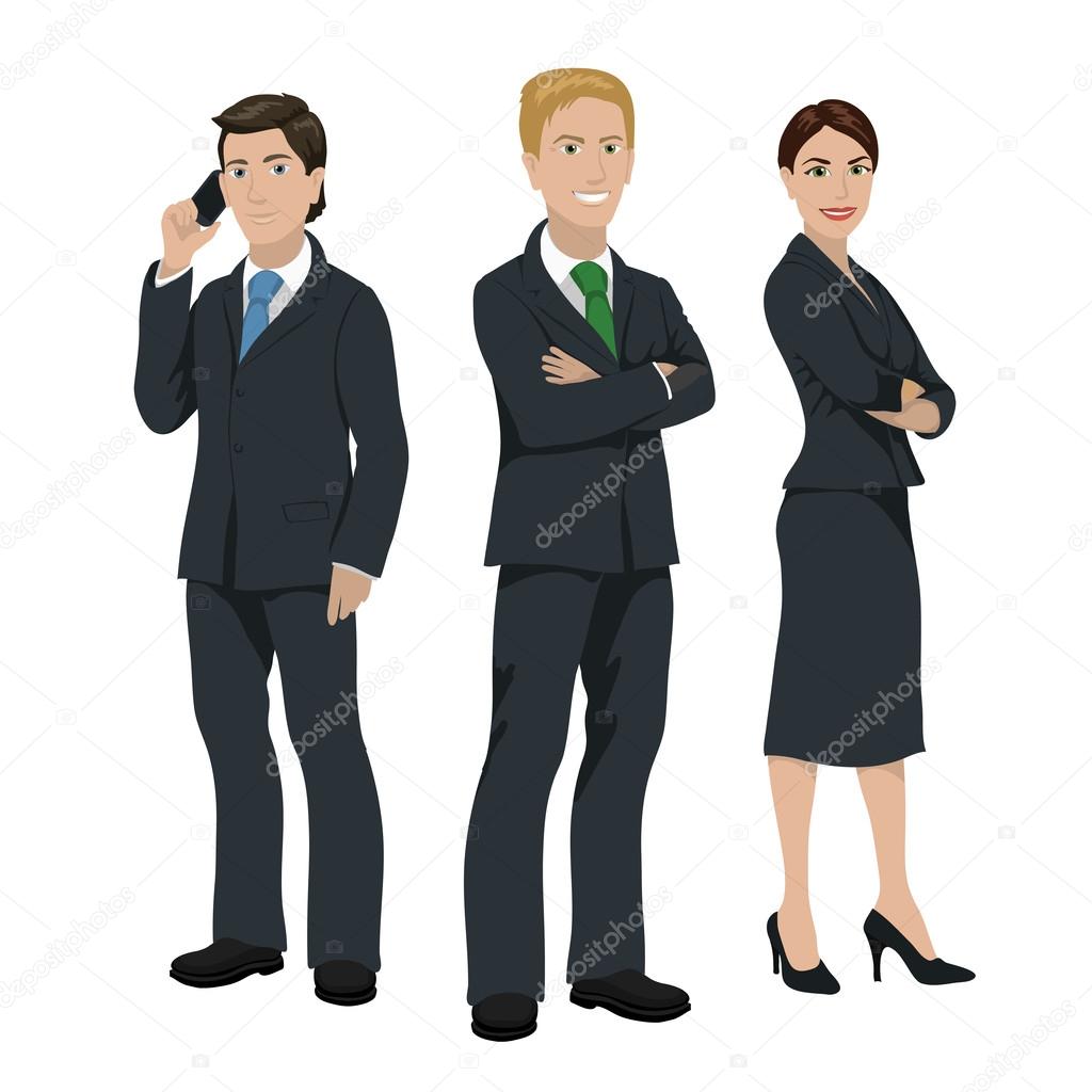 Business people illustration Stock Vector Image by ©juliarstudio #84494384