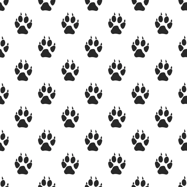 Animal paw seamless pattern - Stock Image - Everypixel