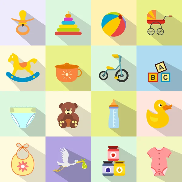 Baby set icons Stock Vector Image by ©juliarstudio #106969458