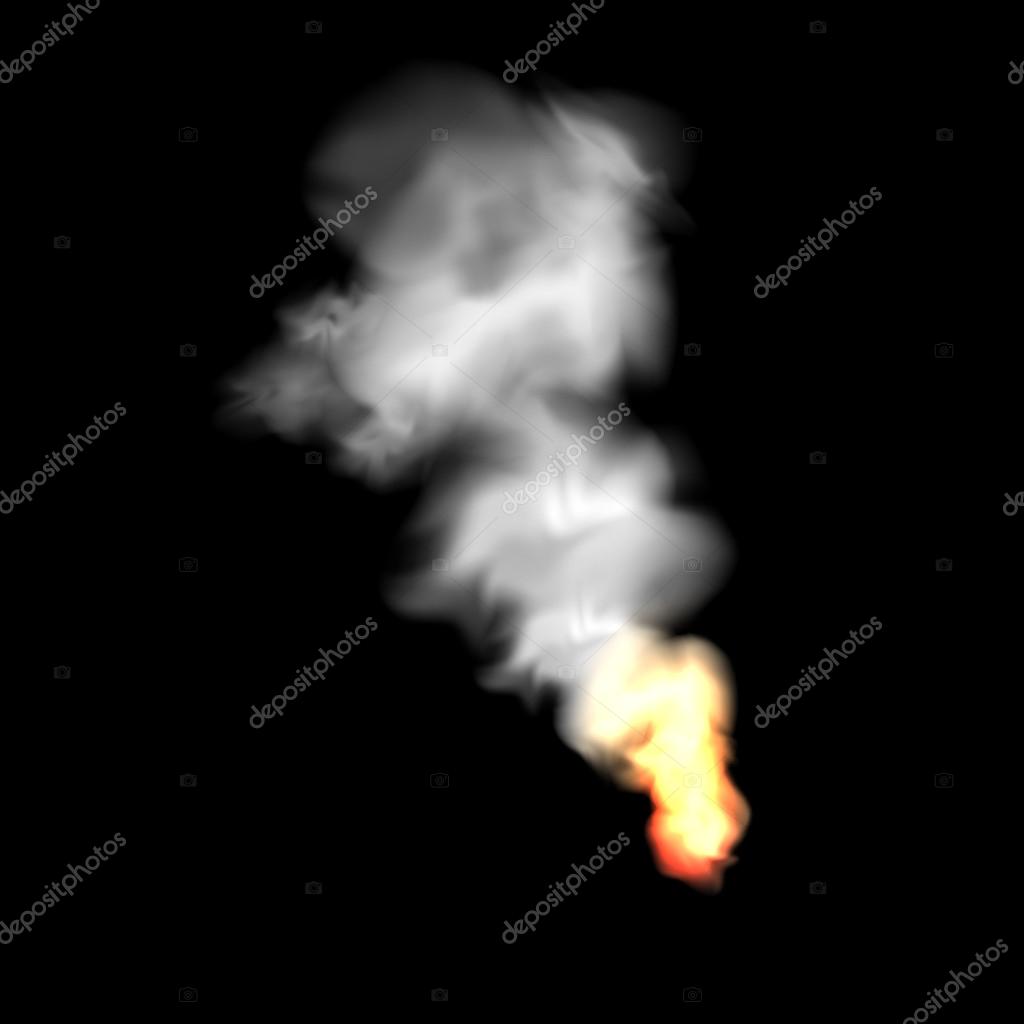 Signo de humo y fuego Vector de stock #90888356 de ©juliarstudio
