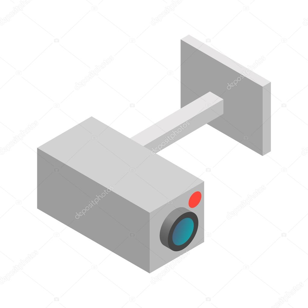 Surveillance camera isometric 3d icon — Stock Vector © juliarstudio ... Surveillance camera isometric 3d icon — Stock Vector © juliarstudio ...