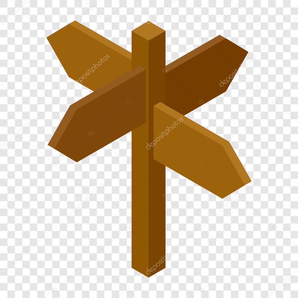 Signpost isometric 3d icon Stock Vector Image by ©juliarstudio #97675980
