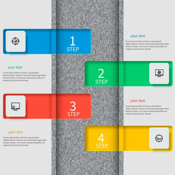 100,000 Combine steps infographic Vector Images | Depositphotos