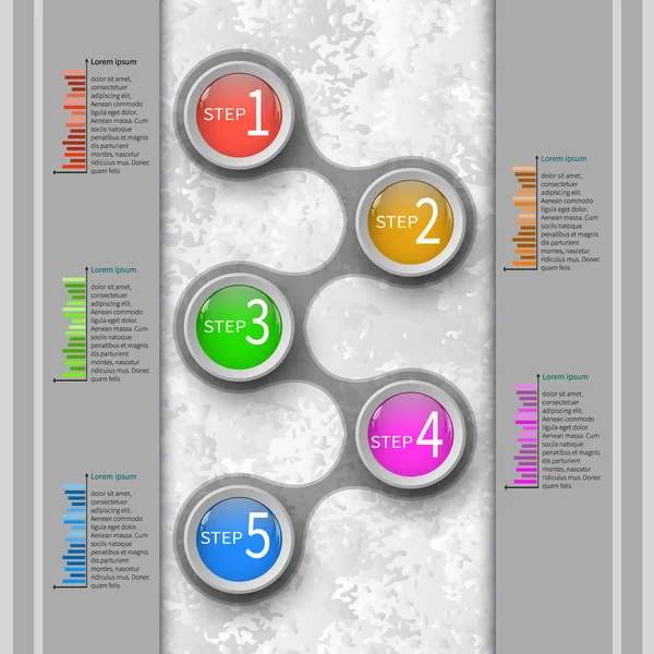 100,000 Combine steps infographic Vector Images | Depositphotos