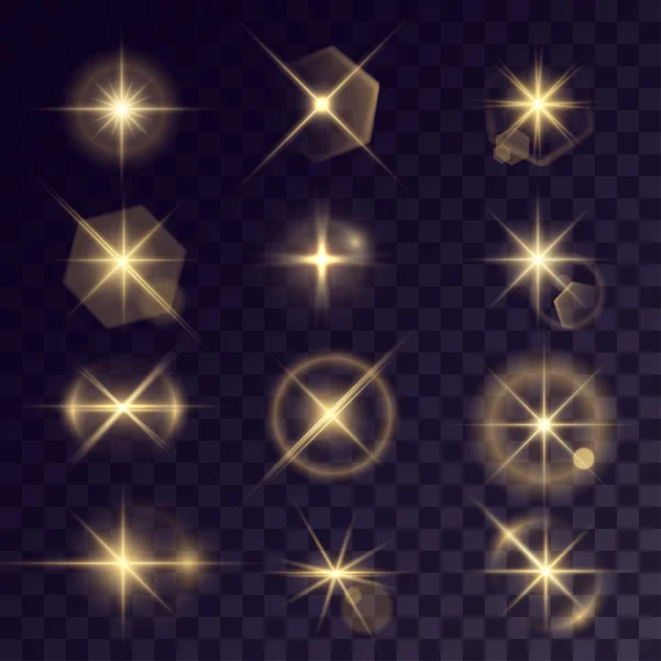 Vector star lighting effects Stock Vector Image by ©zapolzun #116253030