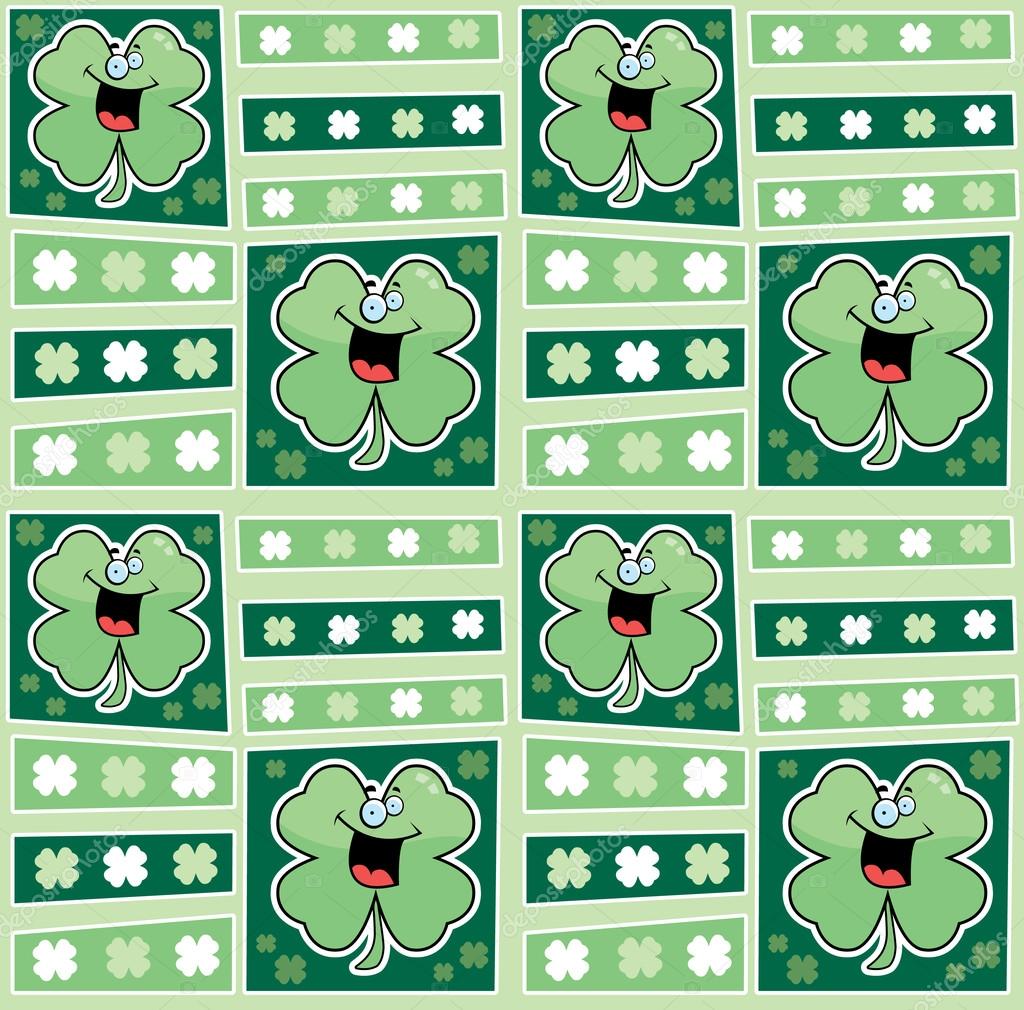 Shamrock Pattern Stock Vector By ©cthoman 84409894