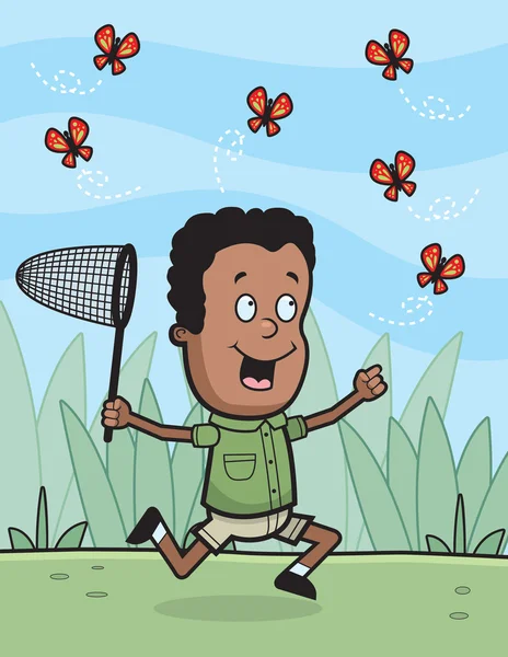 Chasing Butterflies Stock Vector Image by ©cthoman #84545182