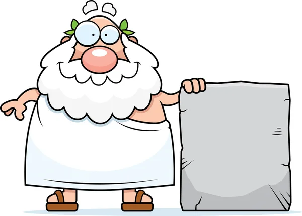 Dibujos animados griego sentado Vector de stock por ©cthoman 133709064