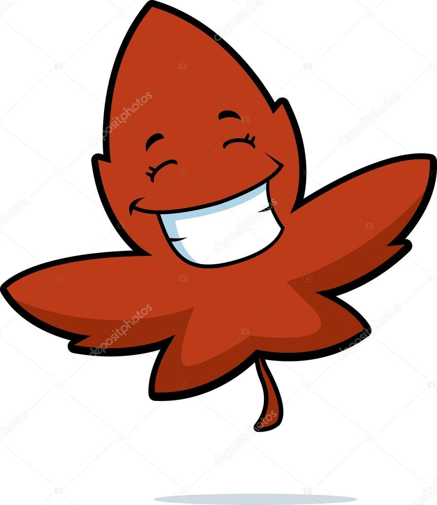 Maple Leaf Smiling Stock Vector Image by ©cthoman #85940896