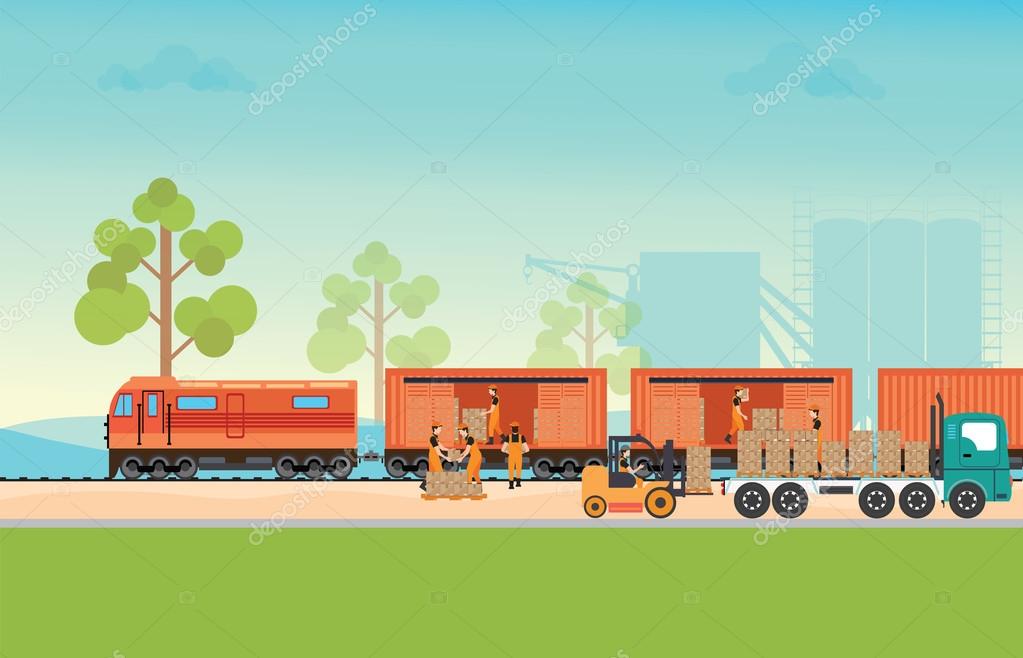 Cargo Train Cars