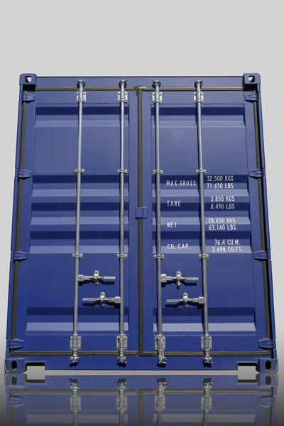 Cargo container texture, front view — Stock Photo © aleksanderdnp ...