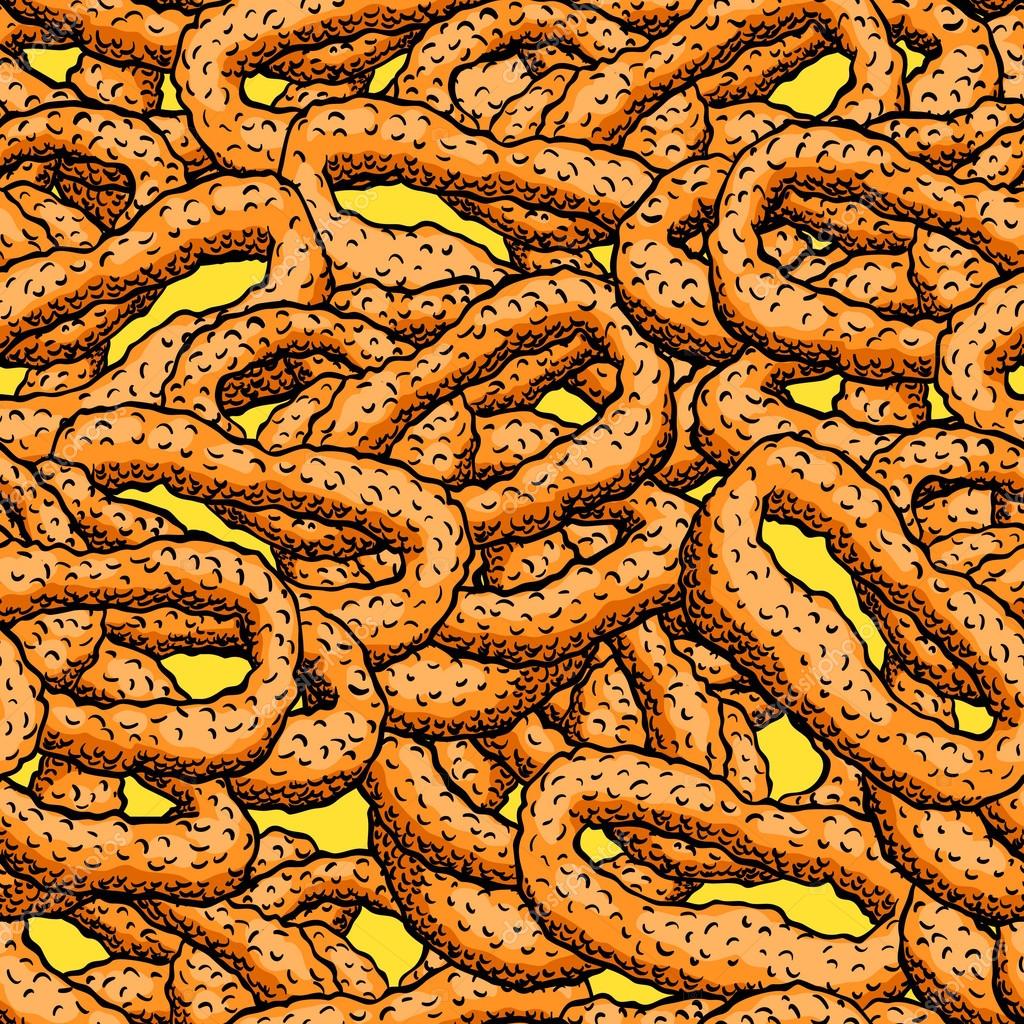 Fried onion rings Stock Vector by ©hagra 103105908